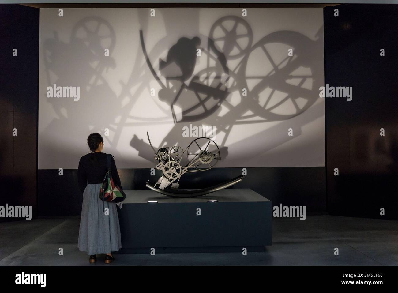 Jean Tinguely Bascule No 1 : Sisyphus (Seesaw), Light & Darkness, late ...