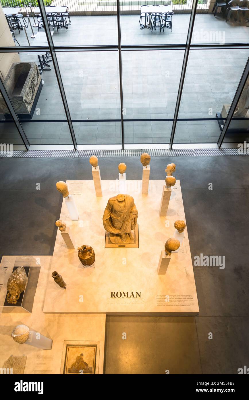 Roman sculpture in Chau Chak Wing Museum, a museum at the University of ...