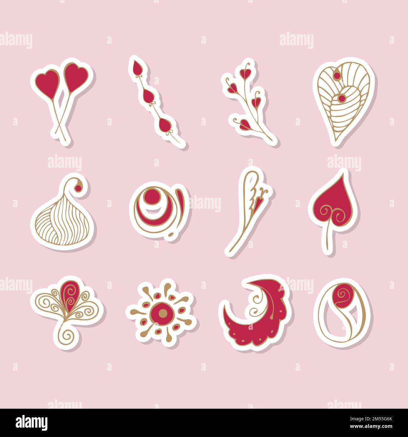 Happy planner stickers Stock Vector Images - Alamy