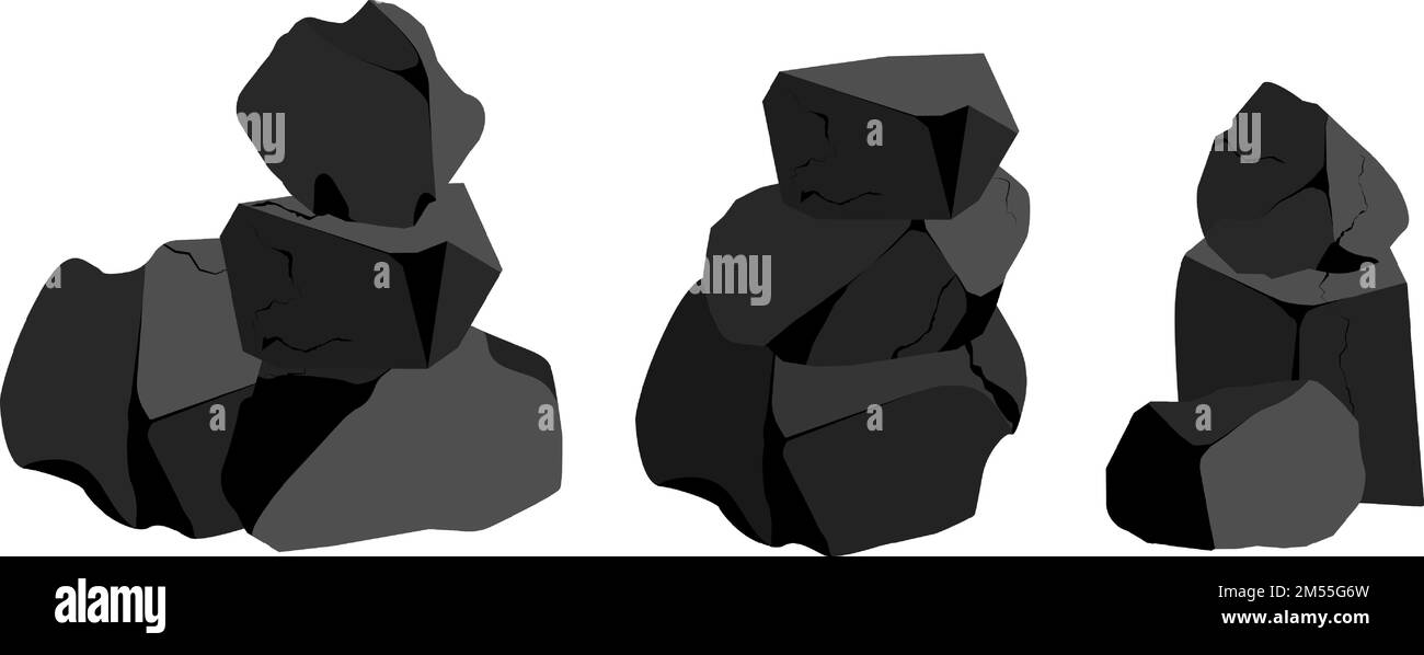 Black basalt building Stock Vector Images - Alamy