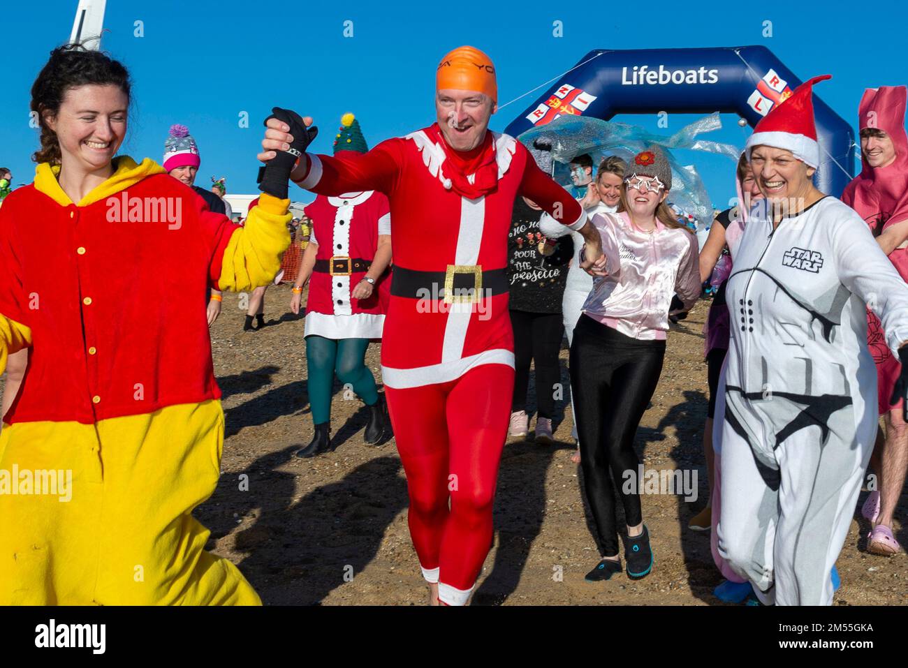 Jubilee Beach, Marine Parade, Southend on Sea, Essex, UK. 26th Dec ...