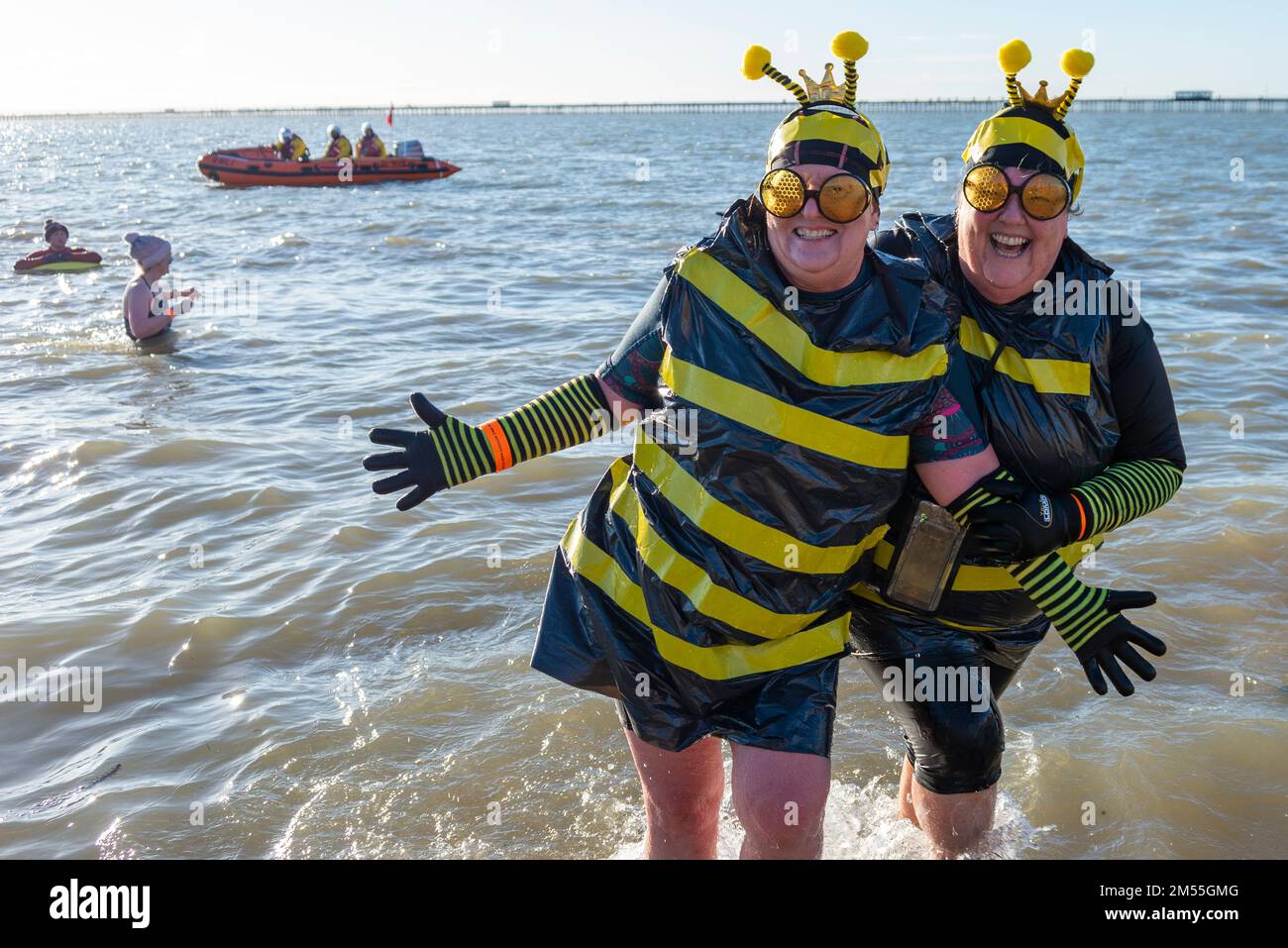 Jubilee Beach, Marine Parade, Southend on Sea, Essex, UK. 26th Dec ...
