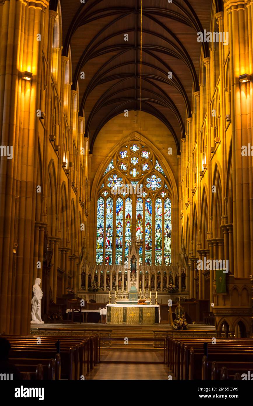 St Mary's Cathedral, a Neo-Gothic church which is the spiritual home of ...