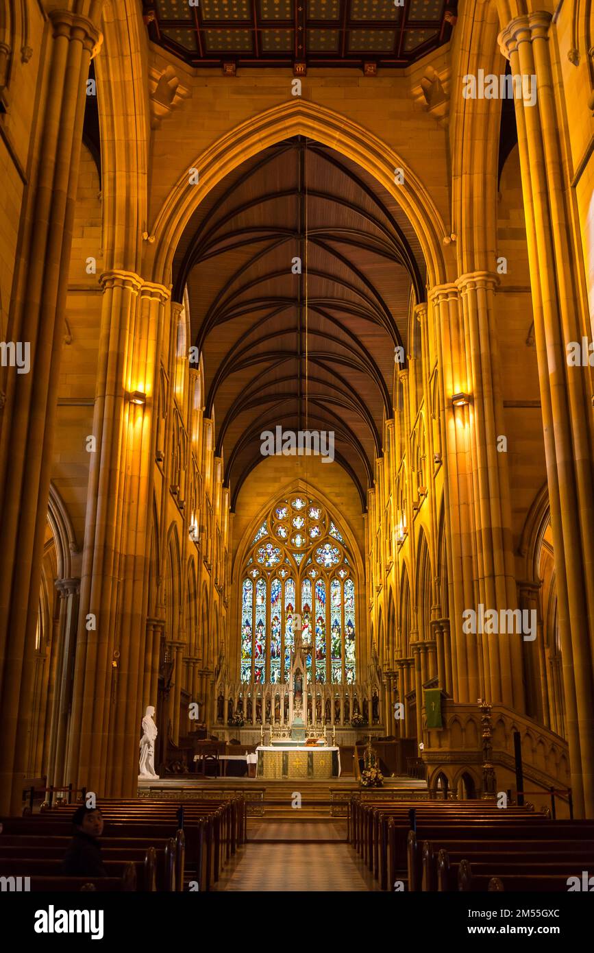 St Mary's Cathedral, a Neo-Gothic church which is the spiritual home of ...