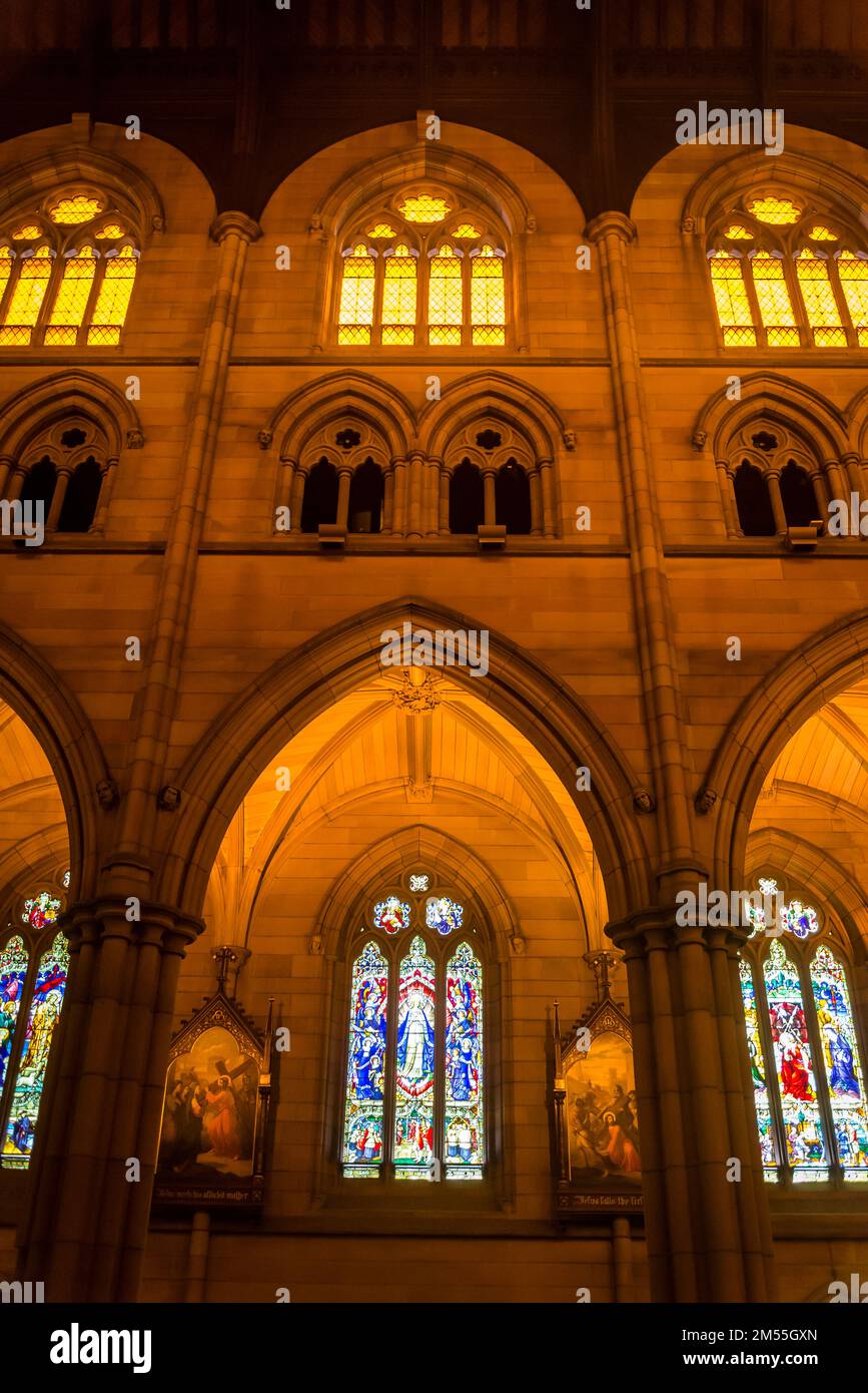St Mary's Cathedral, a Neo-Gothic church which is the spiritual home of ...