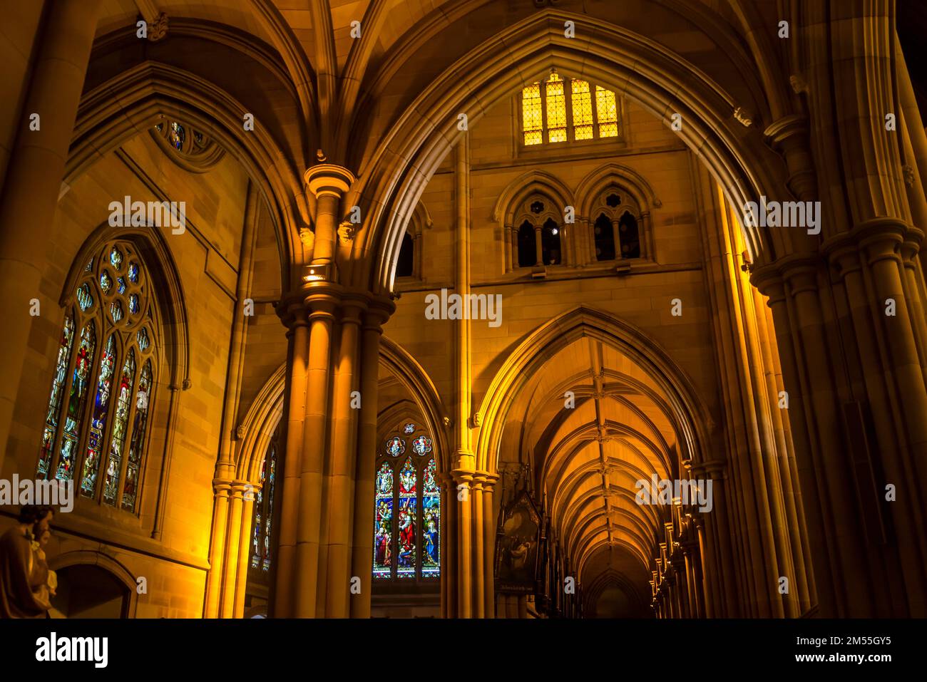 St Mary's Cathedral, a Neo-Gothic church which is the spiritual home of ...