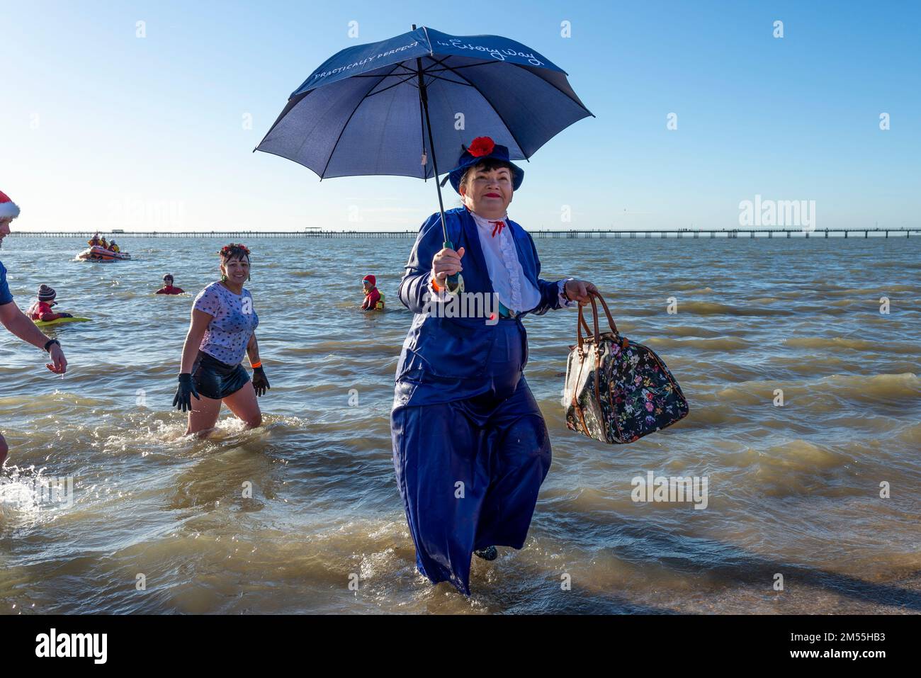 Jubilee Beach, Marine Parade, Southend on Sea, Essex, UK. 26th Dec ...