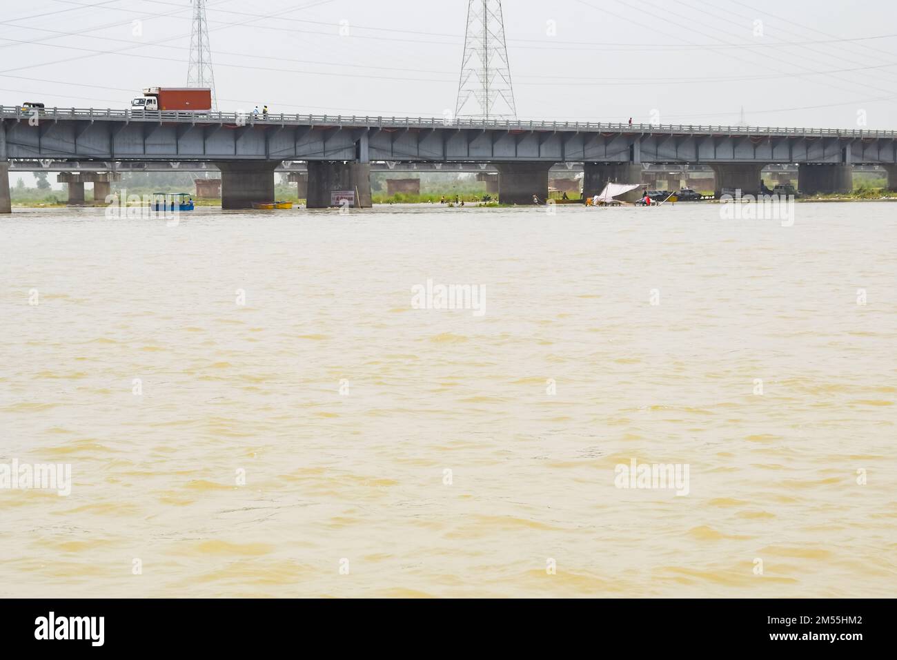 Ganga as seen in Garh Mukteshwar, Uttar Pradesh, India, River Ganga is ...