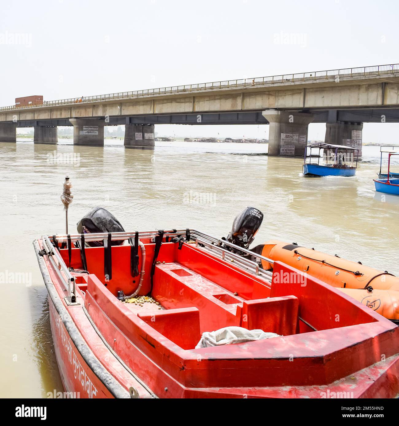 Ganga as seen in Garh Mukteshwar, Uttar Pradesh, India, River Ganga is ...