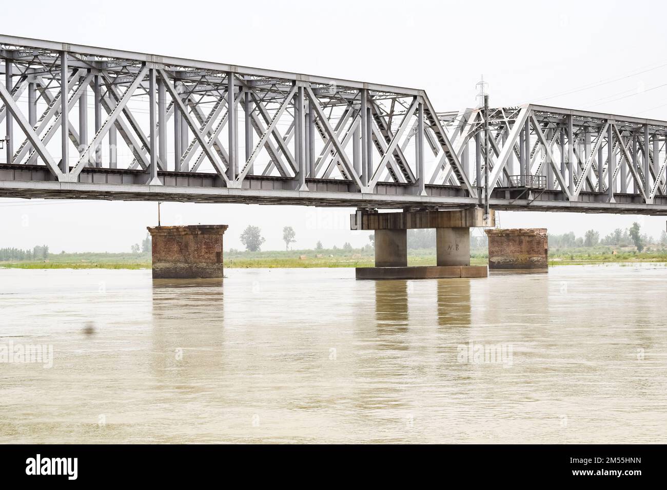 Ganga as seen in Garh Mukteshwar, Uttar Pradesh, India, River Ganga is ...