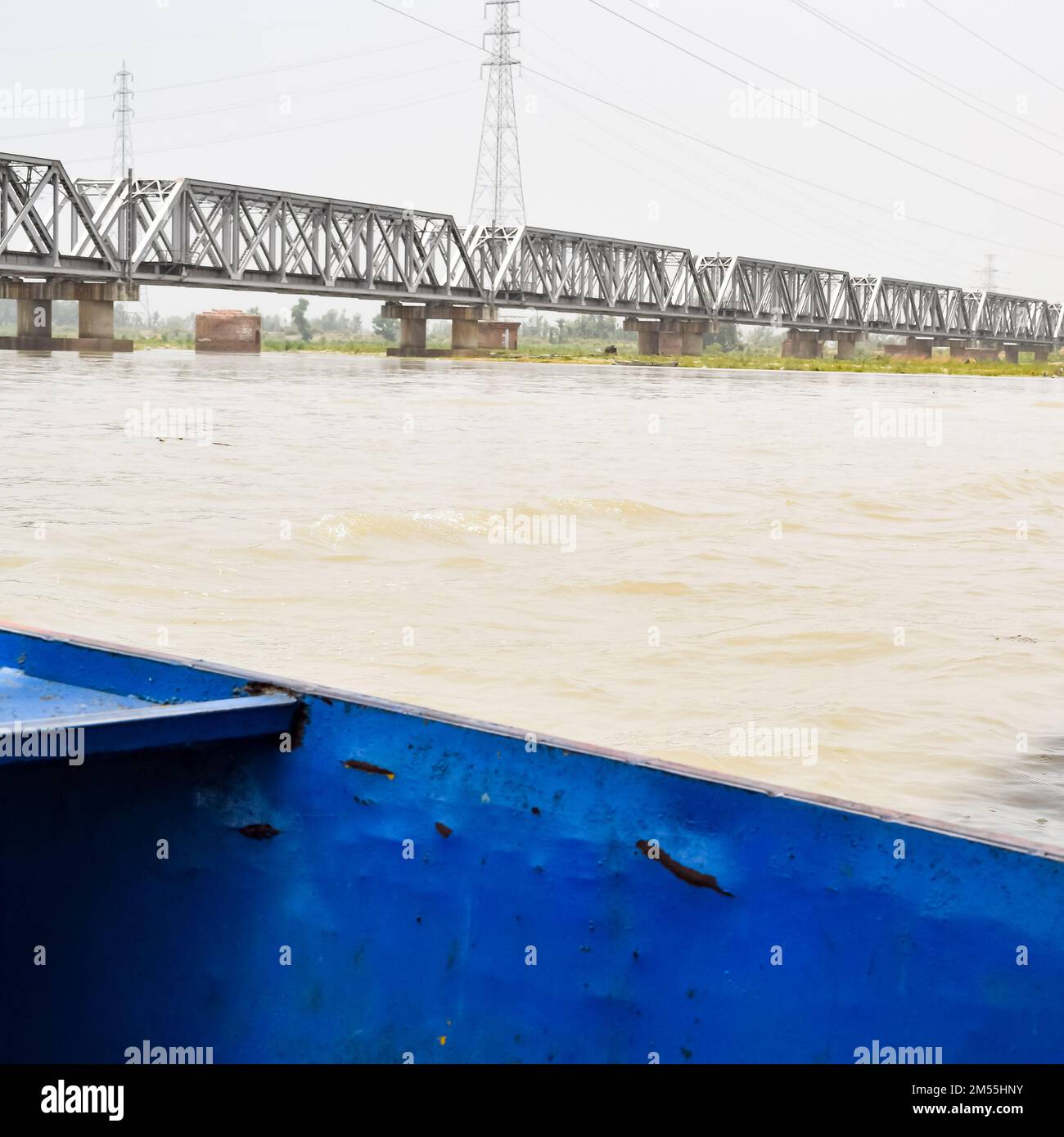 Ganga as seen in Garh Mukteshwar, Uttar Pradesh, India, River Ganga is ...