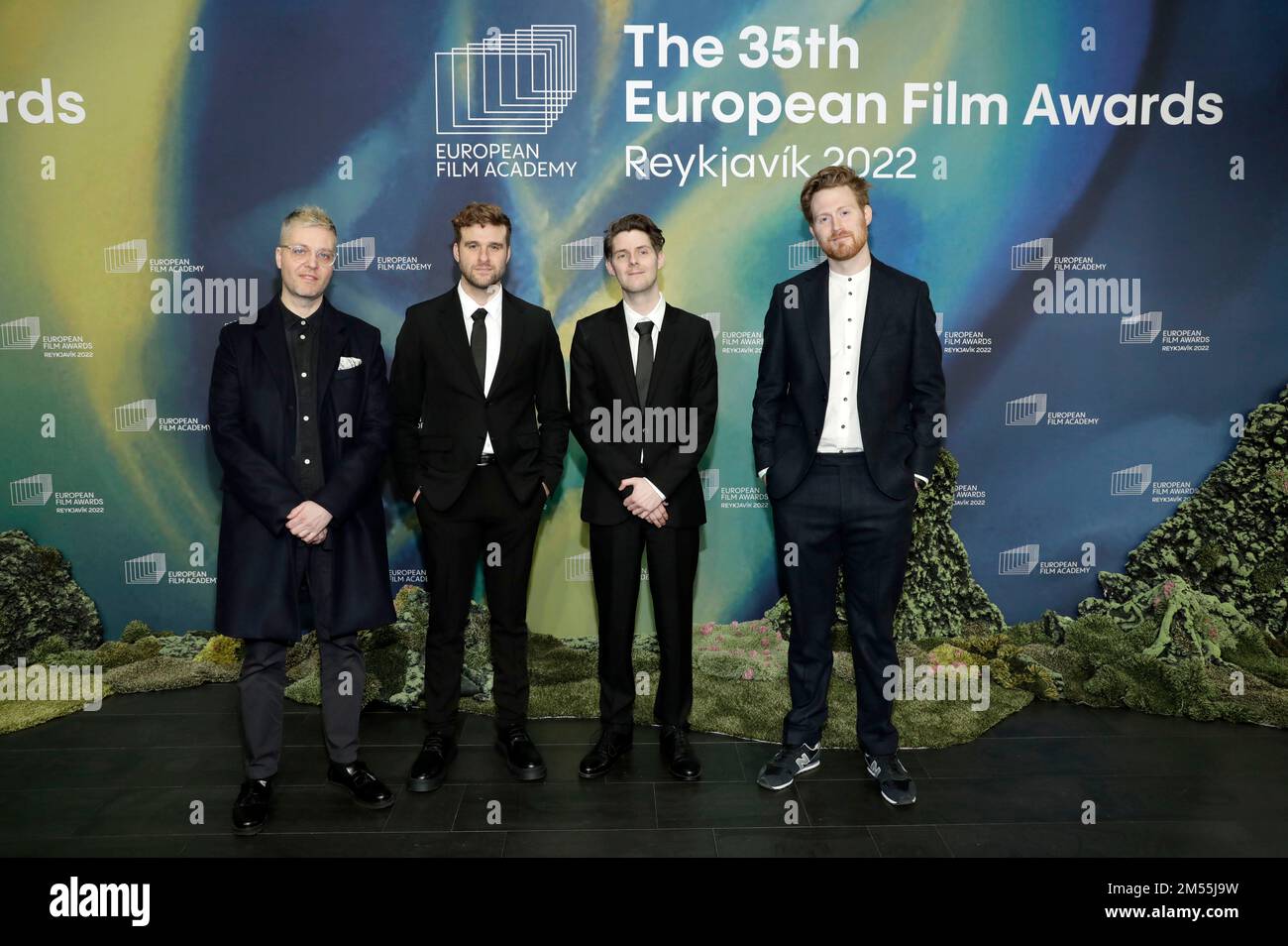 Sindri Már Sigfússon, Eoin French, Colm O'Herlihy and Kjartan Holm ...