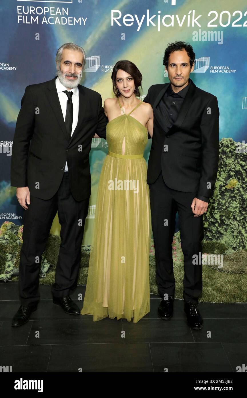 Mehdi Bajestani, Sahra Amir Ebrahimi and Ali Abbasi attending the 35th ...