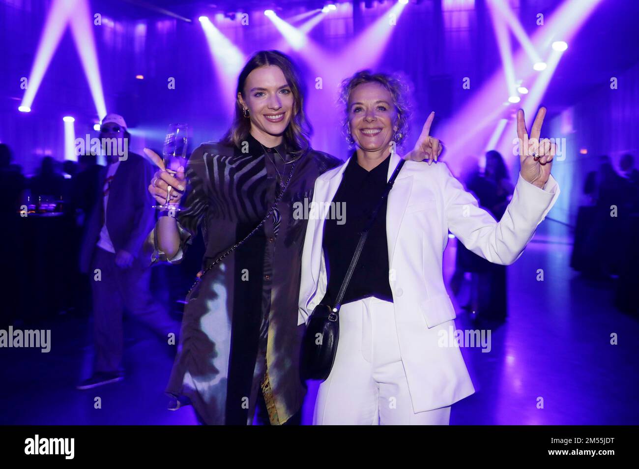 Katja Riemann and her daughter Paula Riemann attending the 35th ...