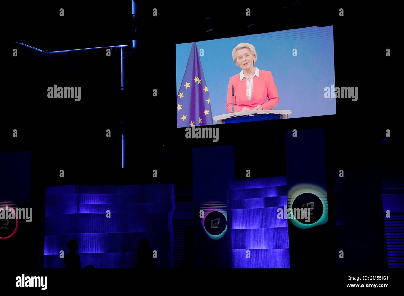 Ursula von der Leyen accepts the newly introduced European ...