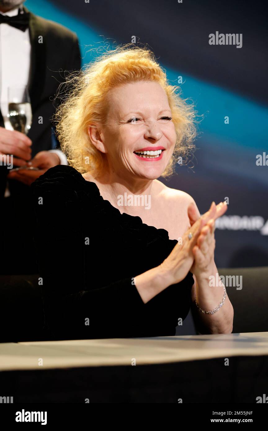 Sunnyi Melles attending the 35th European Film Awards 2022 at Harpa ...