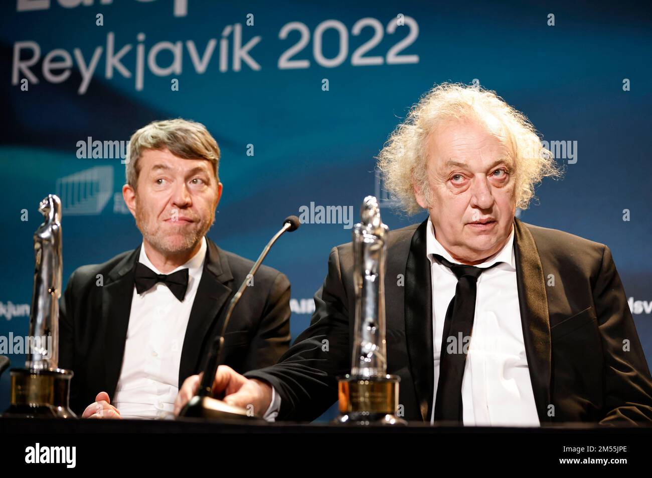 Philippe Bober and Zlatko Buric attending the 35th European Film Awards ...