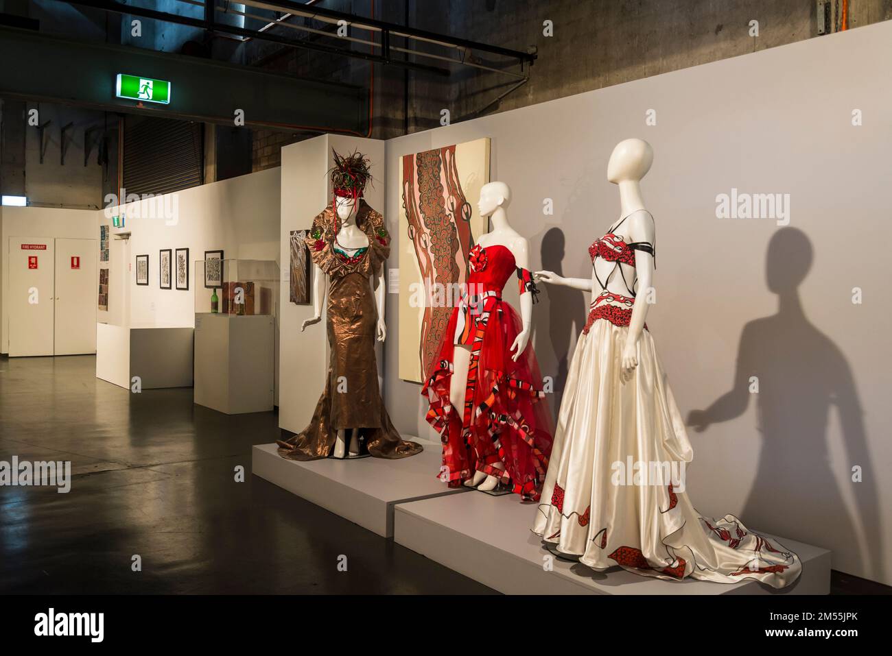 An art exhibition by a contemporary Aboriginal artist and fashion ...