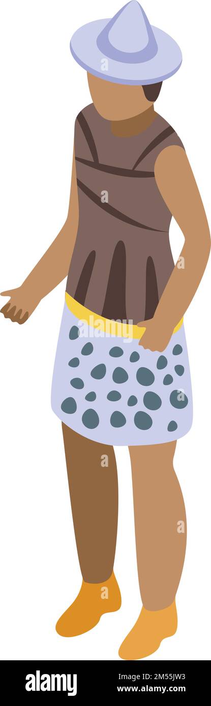 Isometric political map africa hi-res stock photography and images - Alamy