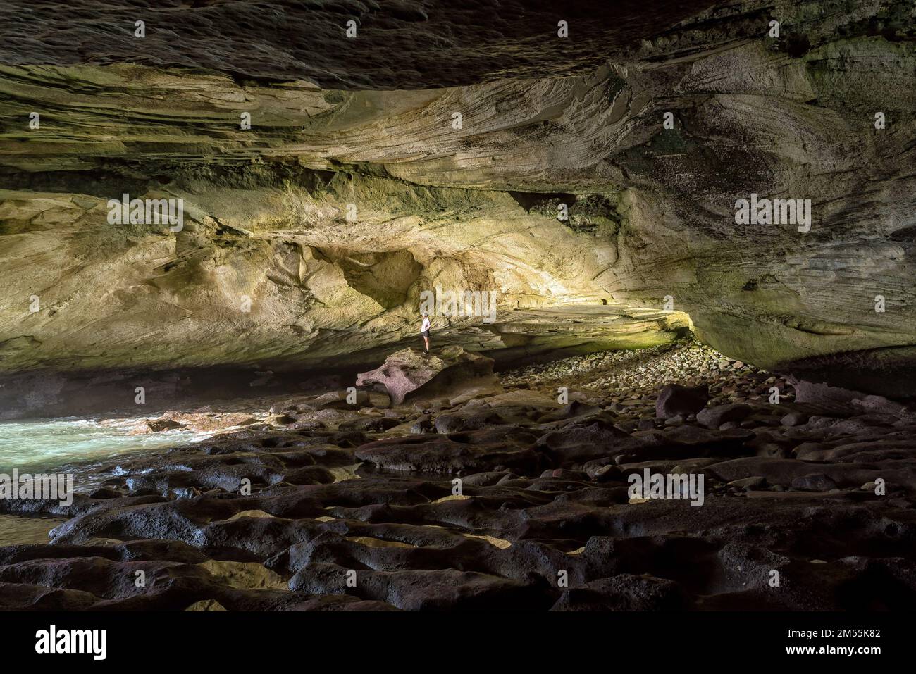 Inside waenhuiskrans cave hi-res stock photography and images - Alamy