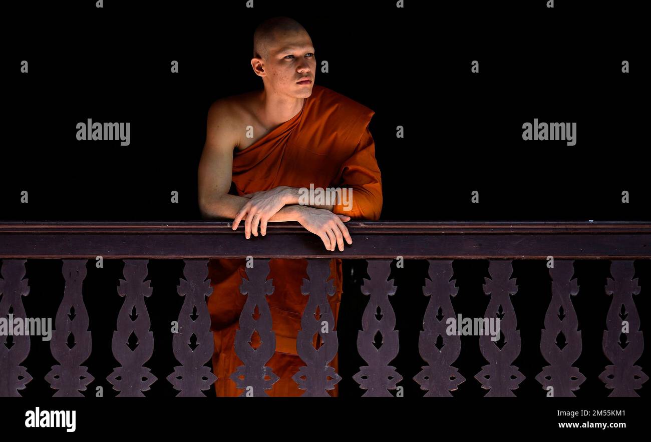 William Bicknell poses for a photograph. 22year old ½ Thai ½ American ...