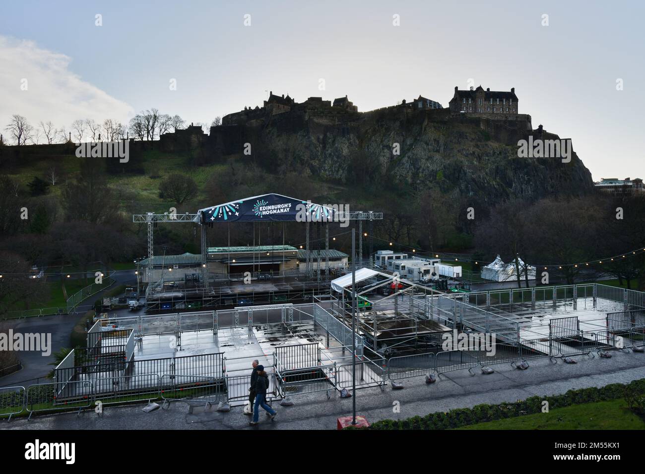 Edinburgh castle stage hi-res stock photography and images - Alamy