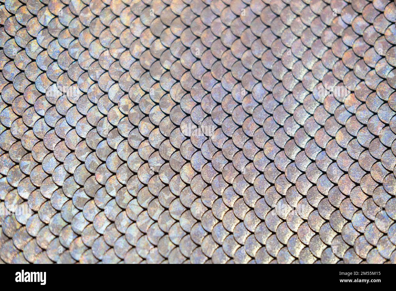 background in the form of fish skins fabric silver shimmers Stock Photo ...
