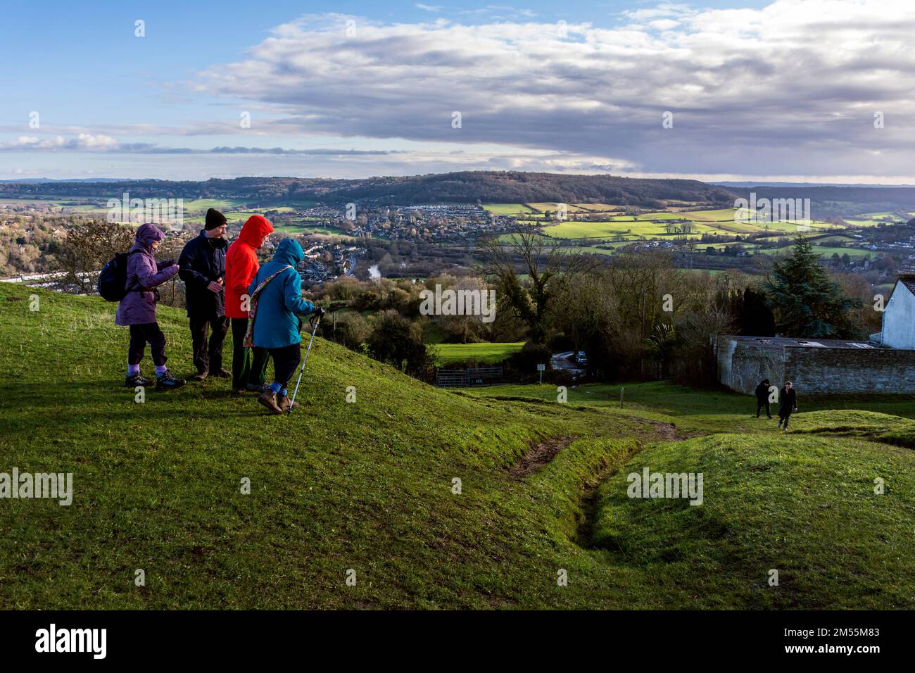 Little Solsbury Hill, Batheaston, Somerset, UK weather. 26th December ...