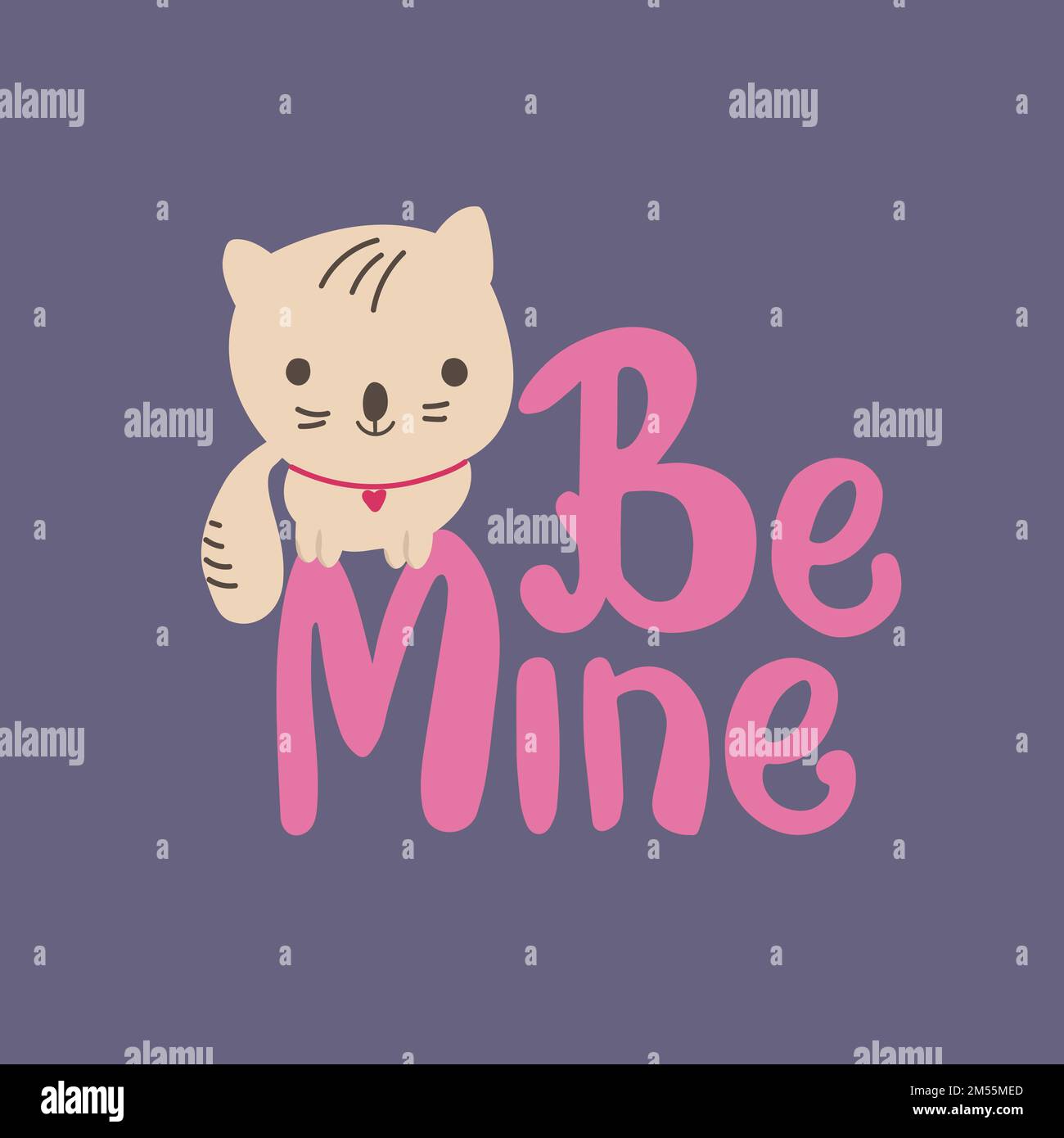 Cute retro kitten Stock Vector Images - Alamy