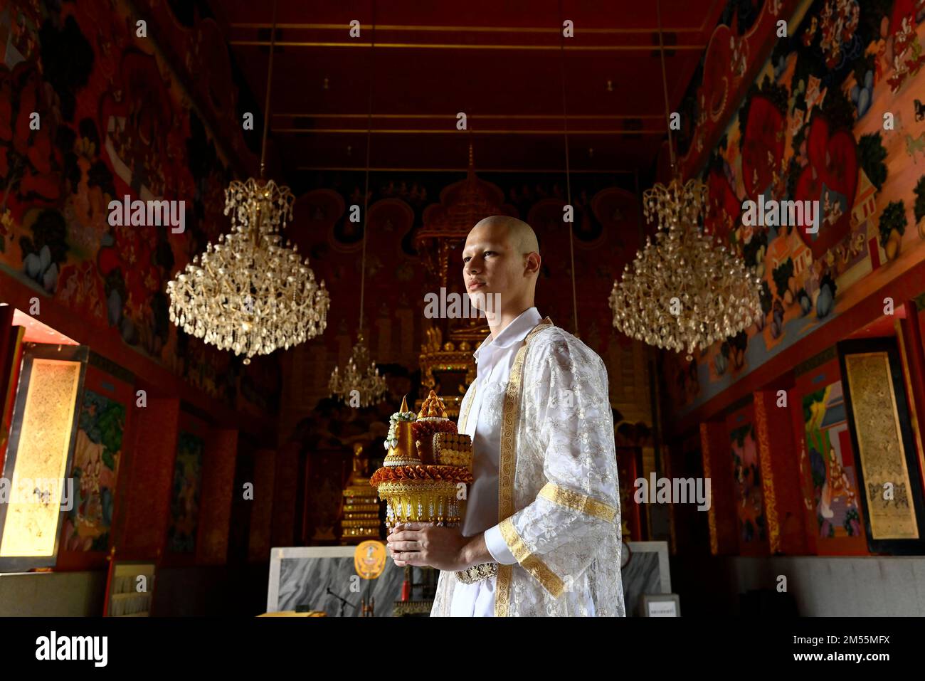 Bangkok, Thailand. 25th Dec, 2022. William Bicknell as he poses for a ...