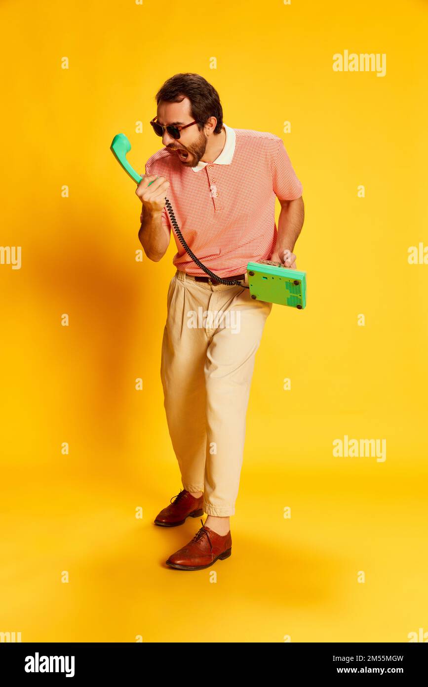Businessman happy 90s hi-res stock photography and images - Alamy