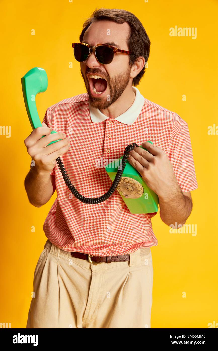 Businessman happy 90s hi-res stock photography and images - Alamy