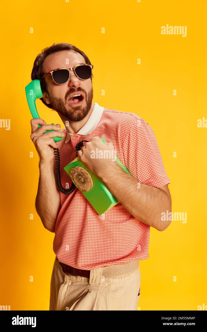 Businessman happy 90s hi-res stock photography and images - Alamy