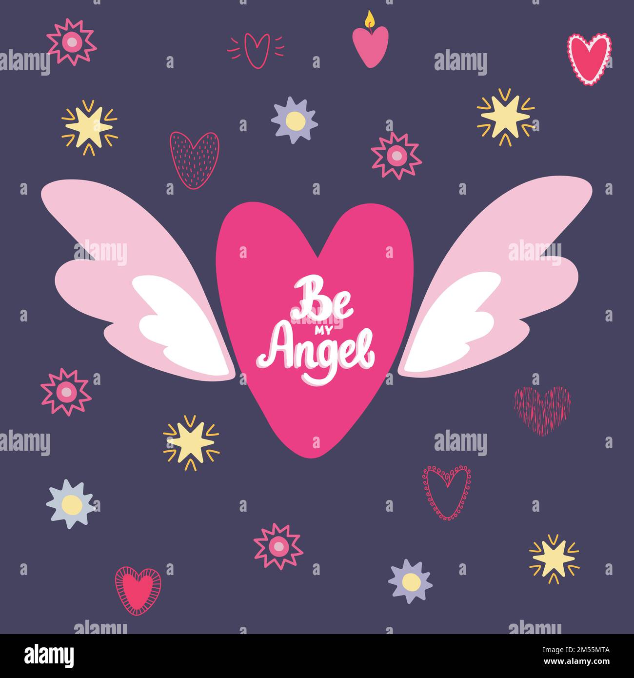 Letters with wings Stock Vector Images - Alamy