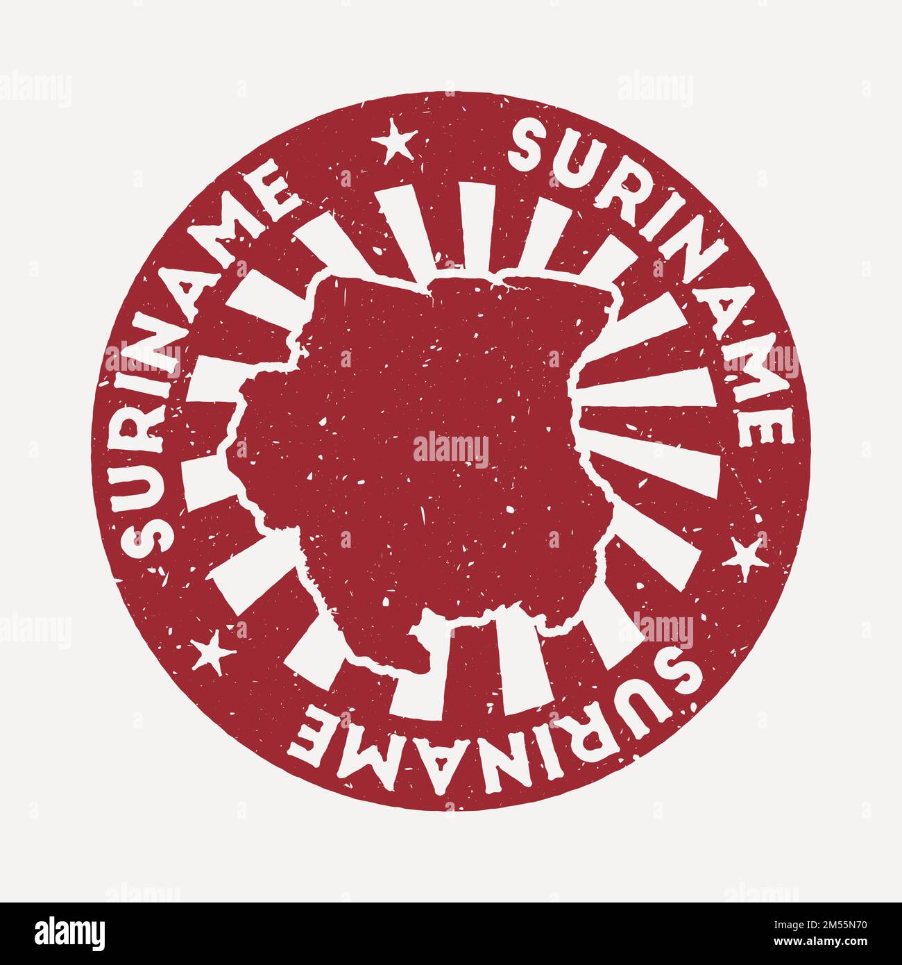 Suriname stamp Stock Vector Images - Alamy