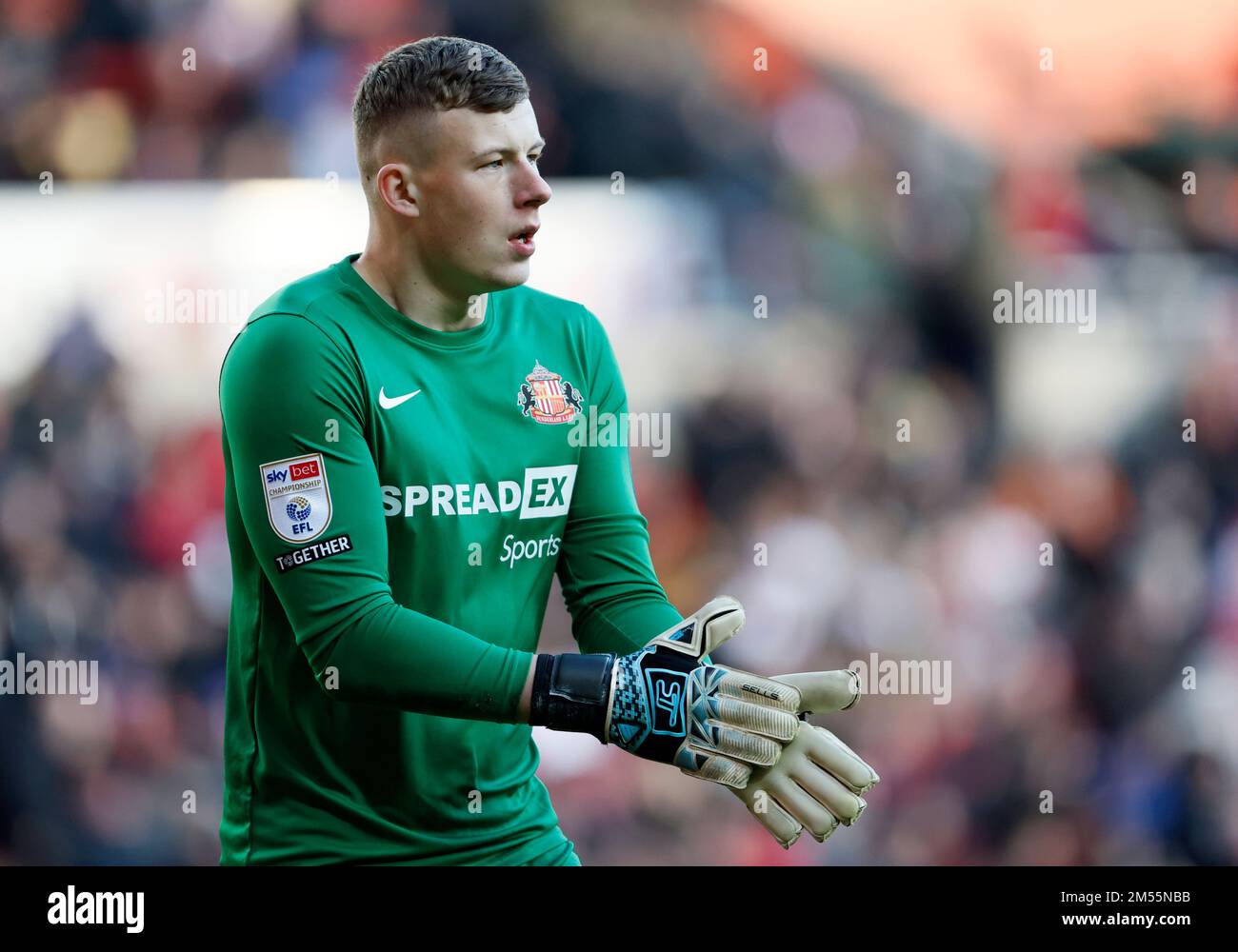 Sunderland goalkeeper Anthony Patterson during the Sky Bet Championship ...