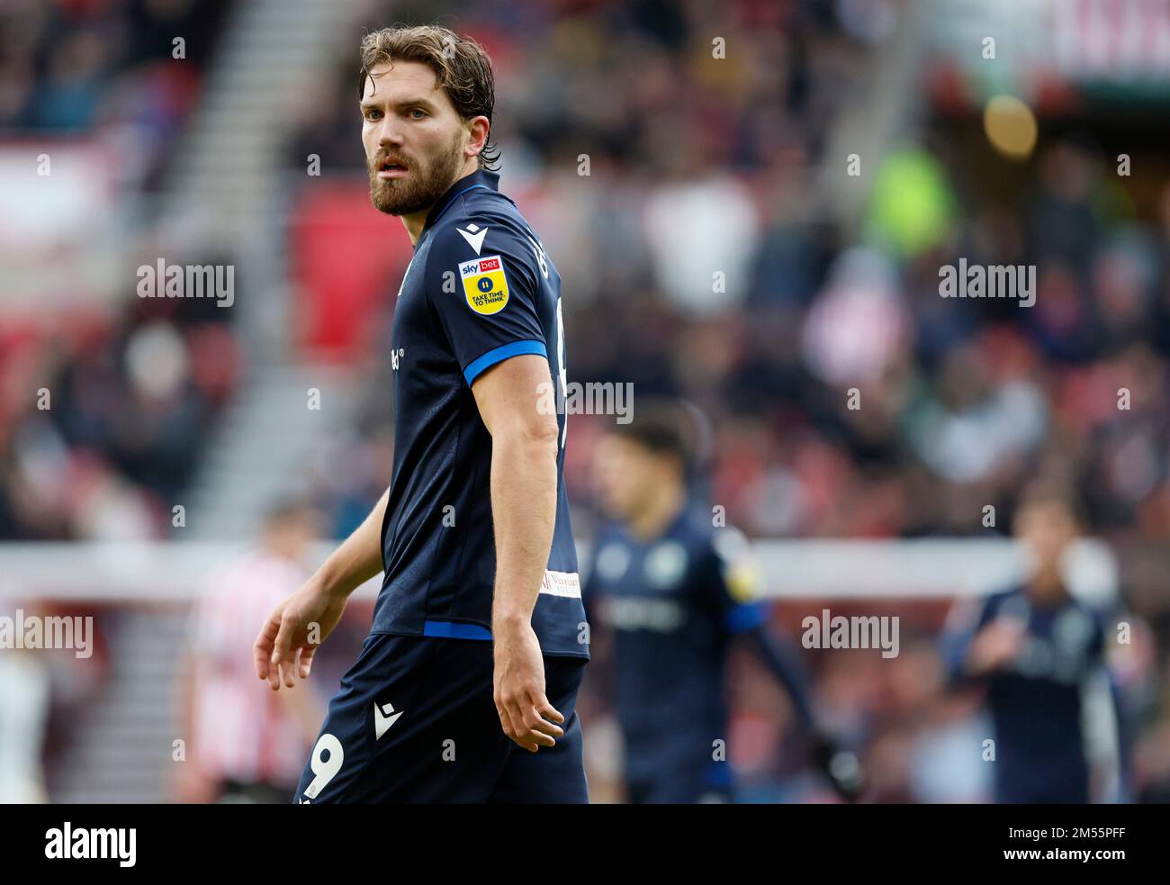 Blackburn Rovers' Sam Gallagher during the Sky Bet Championship match ...