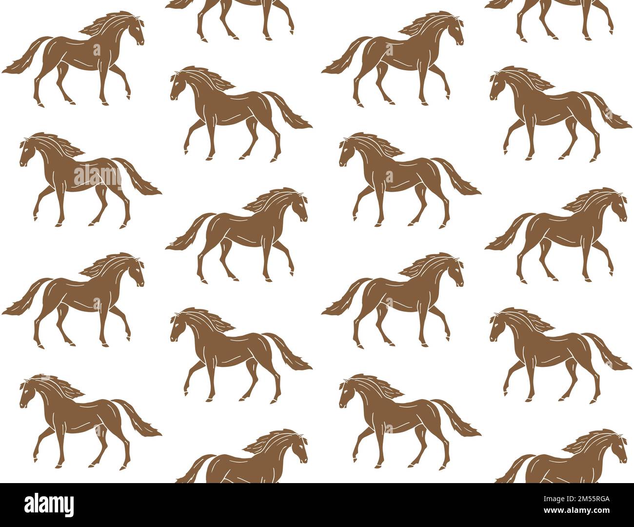 Vector seamless pattern of hand drawn doodle sketch brown pre spanish ...