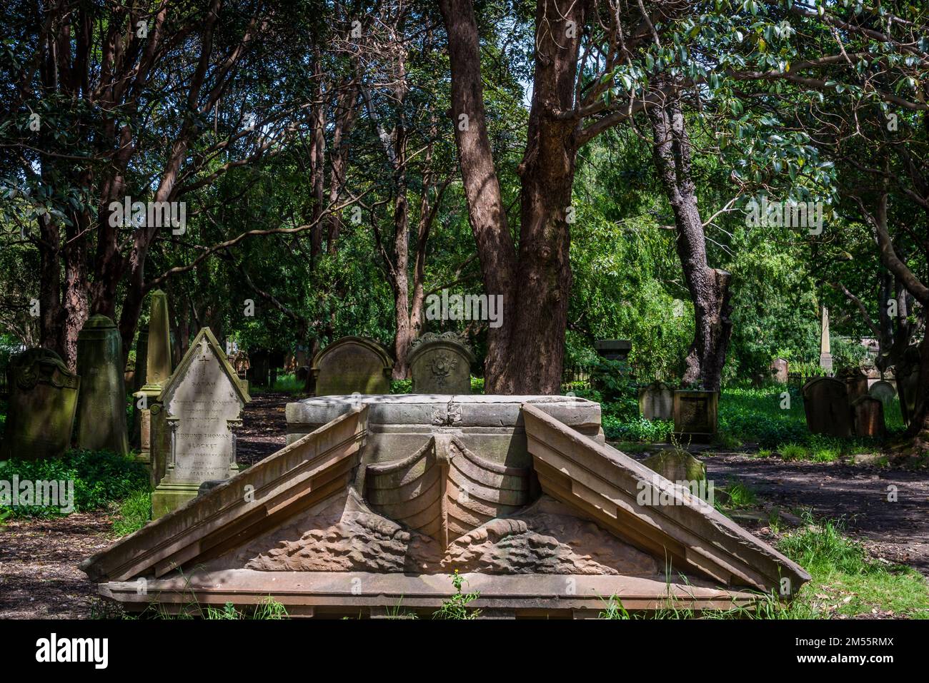 Camperdown cemetery monument commemorating the biggest 19th century ...