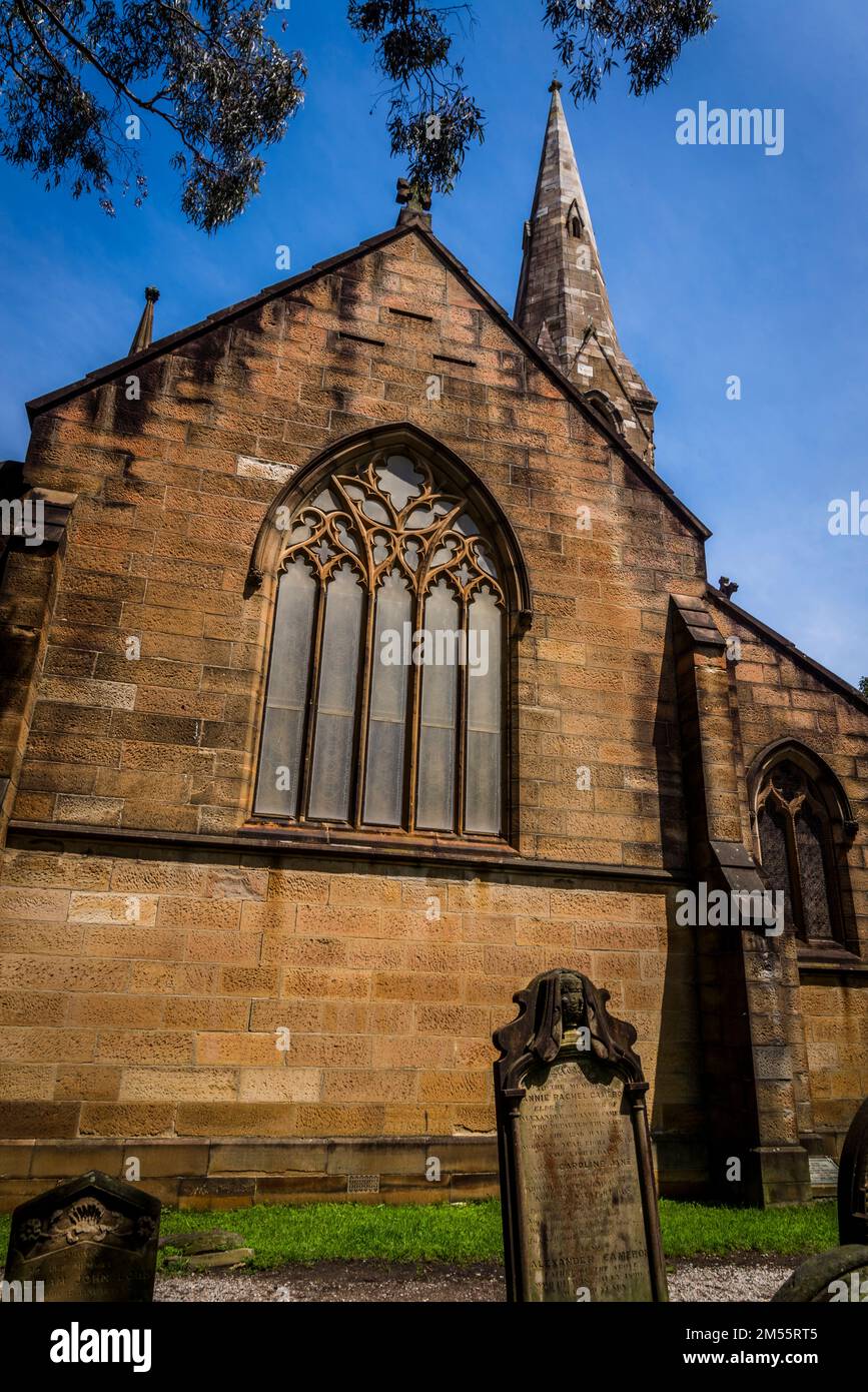 Camperdown cemetery church hi-res stock photography and images - Alamy