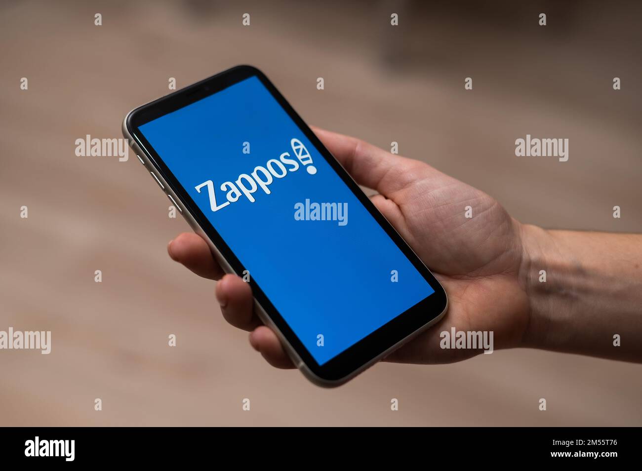 December 3, 2022 Almaty Kazakhstan: Faceless woman holding smartphone ...