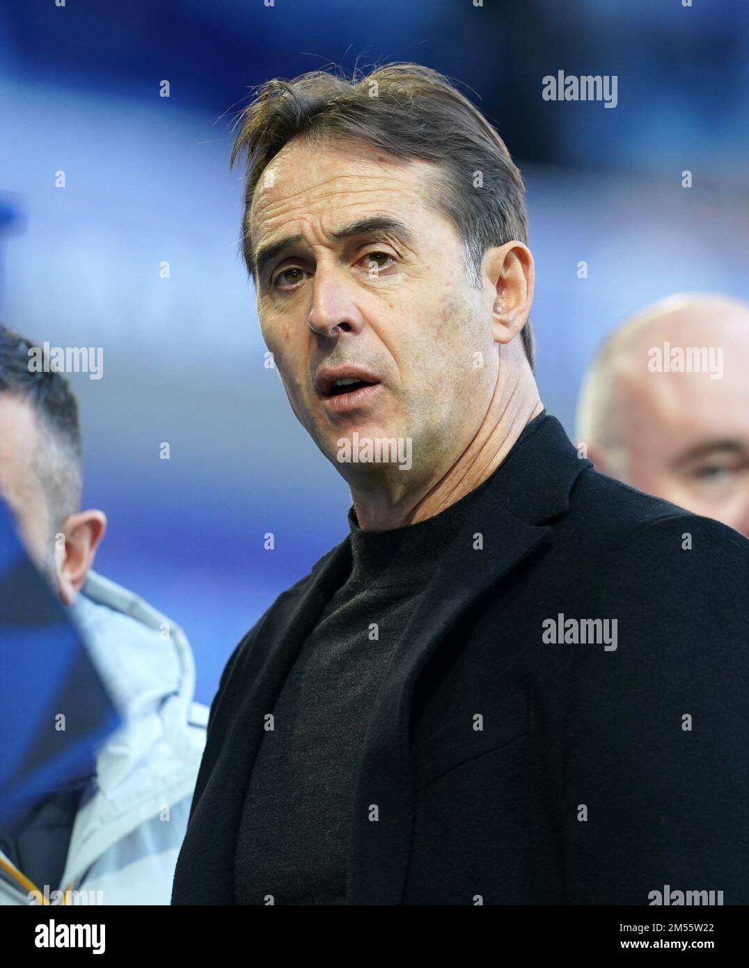 Wolverhampton Wanderers manager Julen Lopetegui prior to the Premier ...
