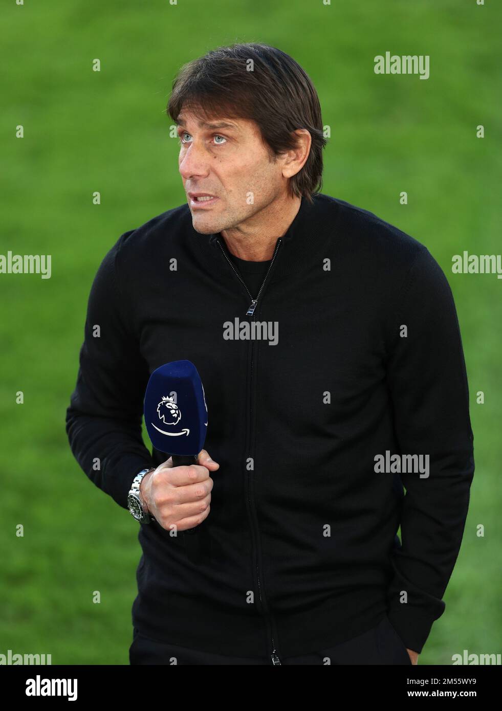Tottenham Hotspur manager Antonio Conte following the Premier League ...