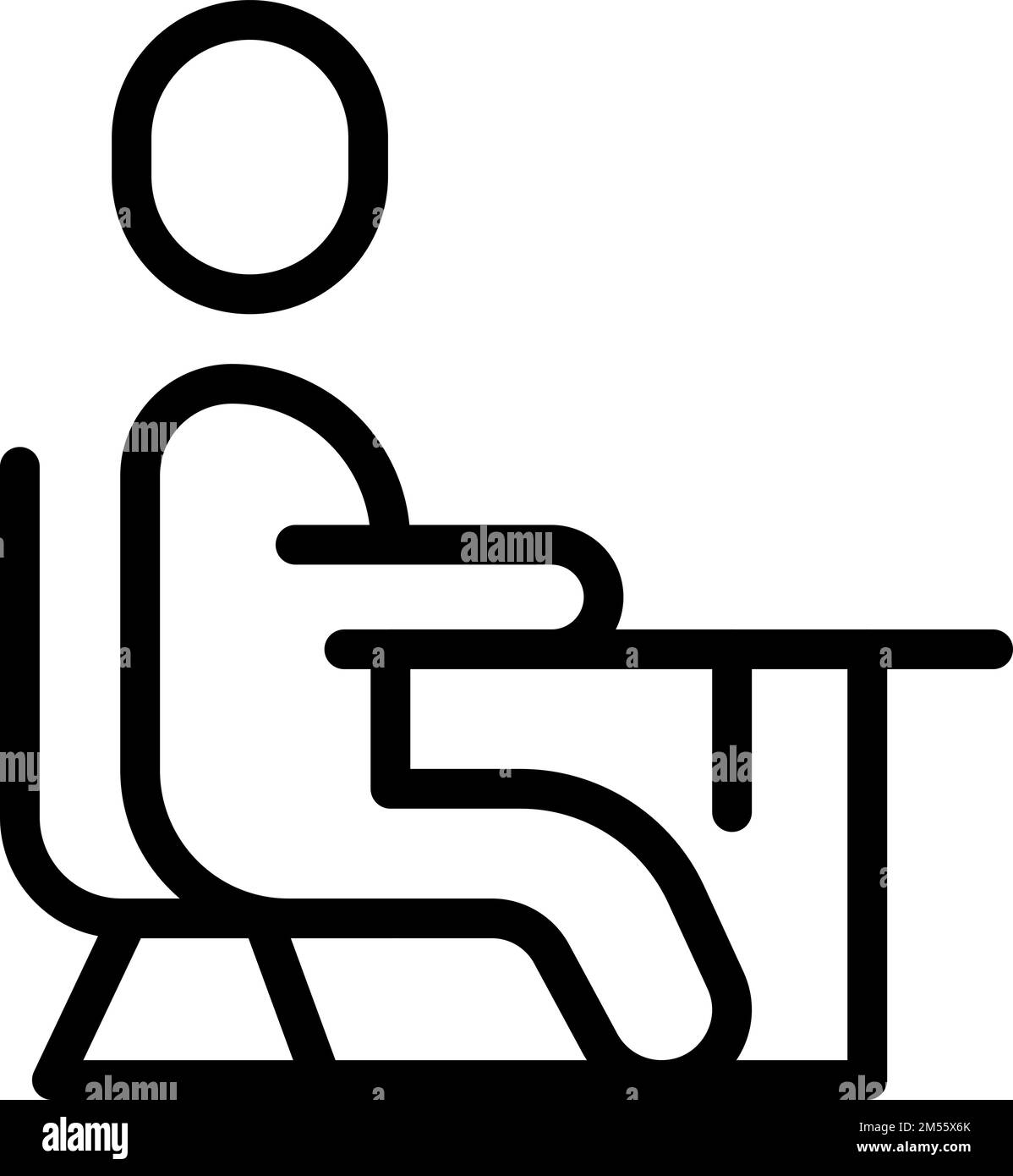 School learn lesson icon outline vector. Children preschool. Teaching ...