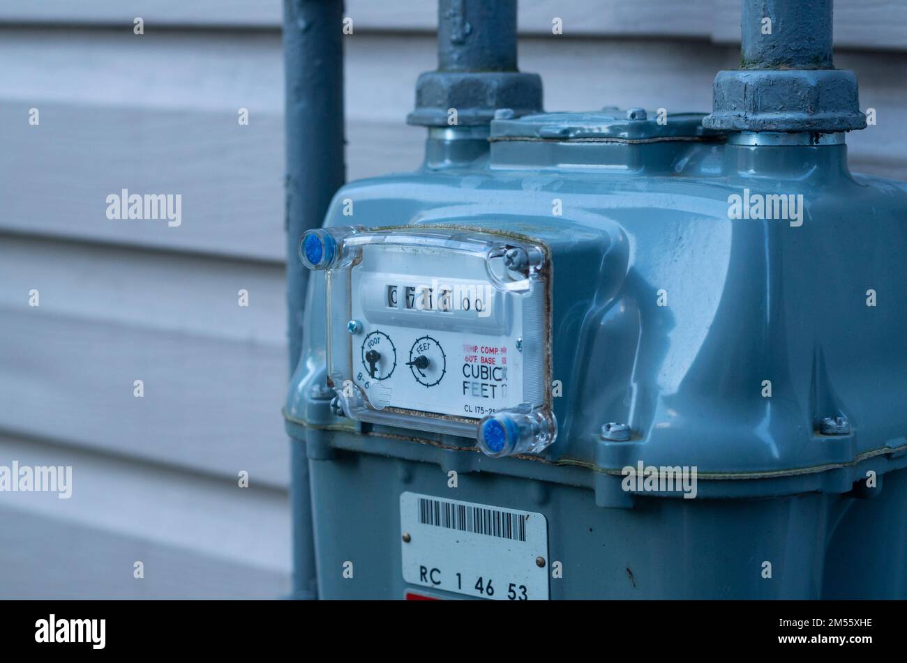 Digital gas meter hi-res stock photography and images - Alamy