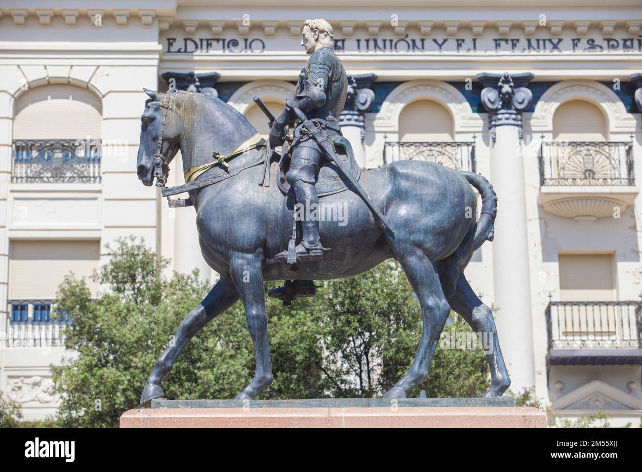 Cordoba, Spain - Sept 8th, 2020: Monument to The Great Captain ...