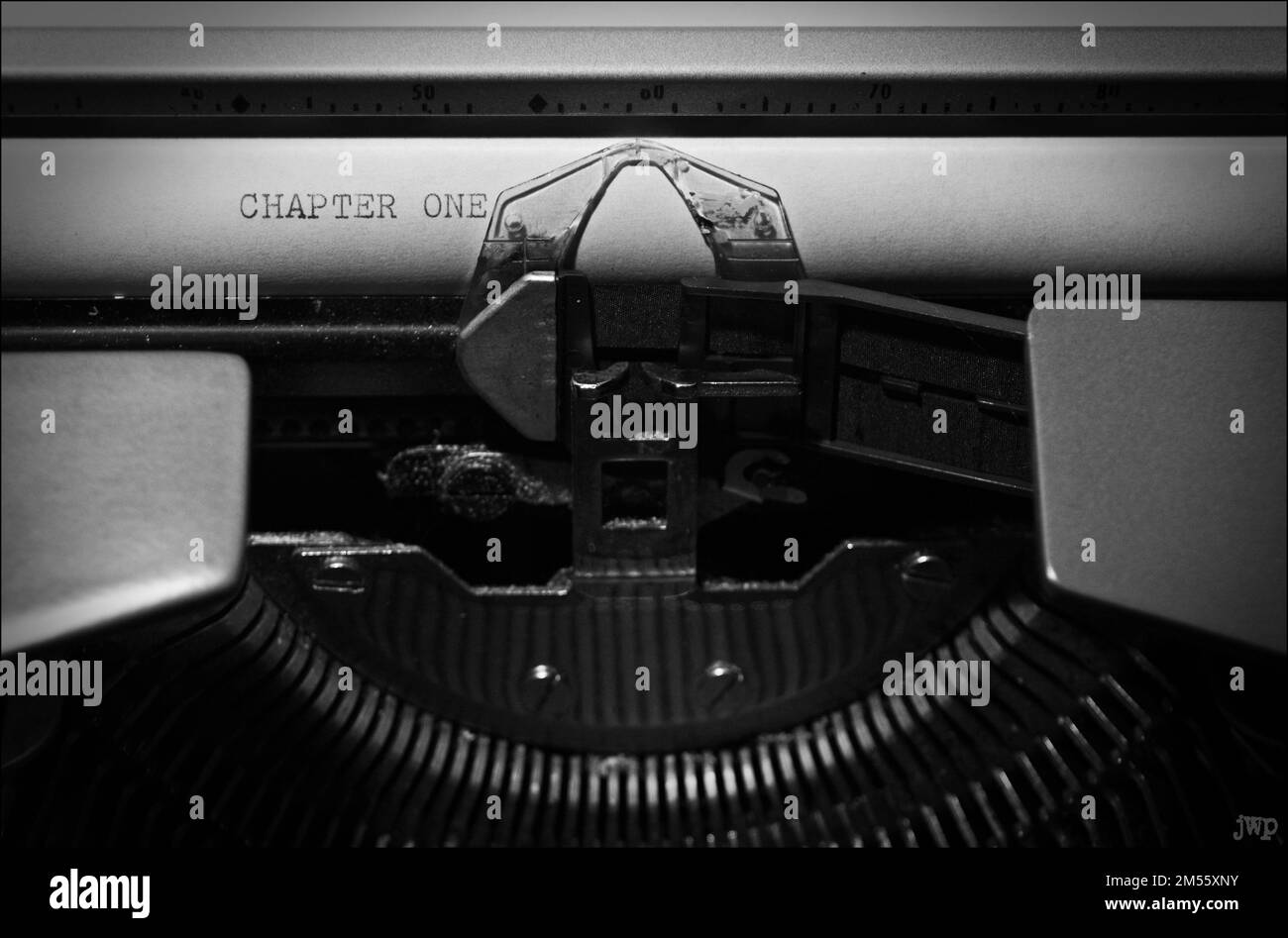 Writer typing Black and White Stock Photos & Images - Alamy
