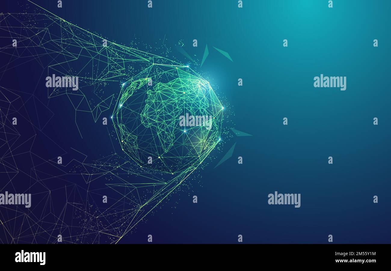 Earth transformation Stock Vector Images - Alamy