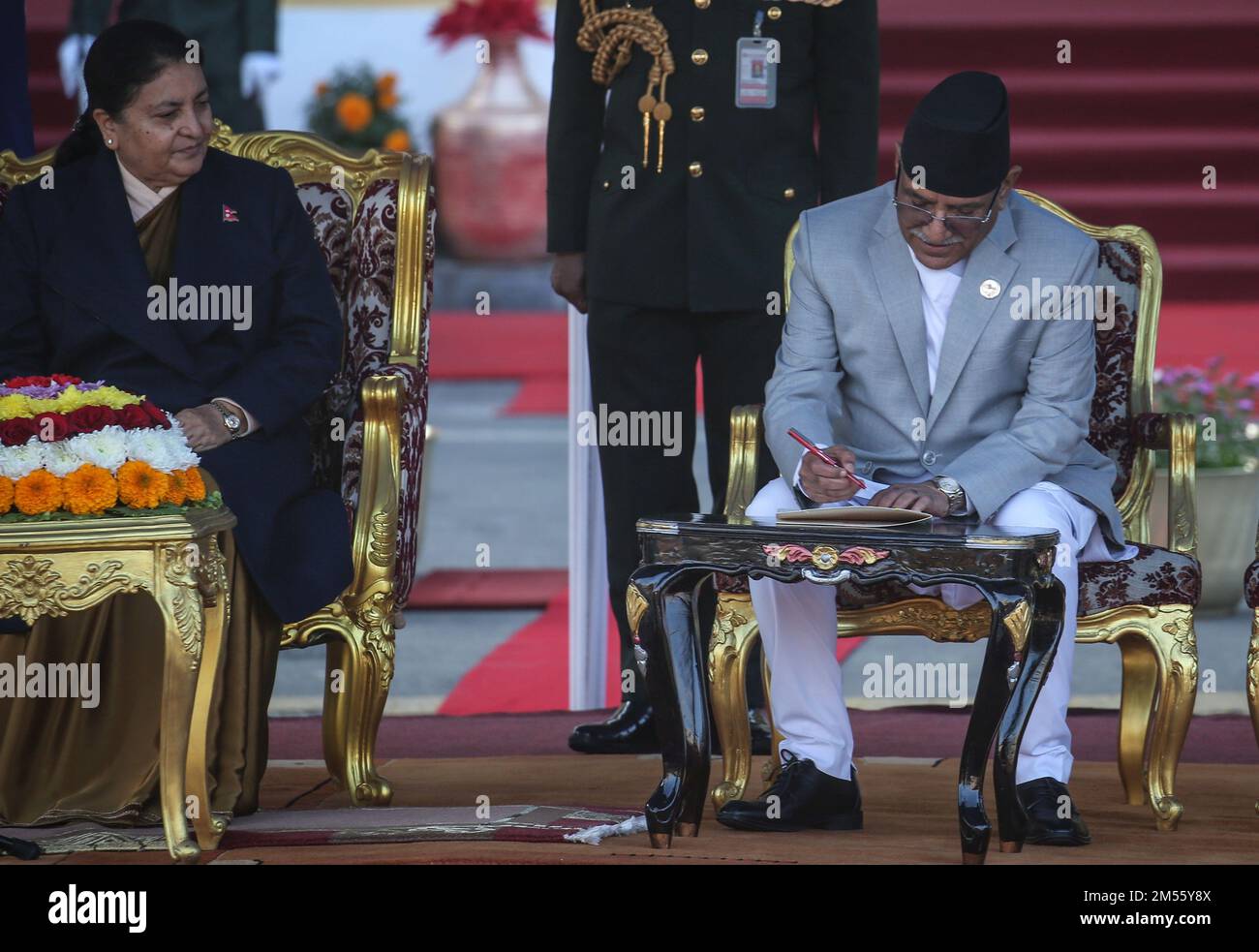 Kathmandu, Bagmati, Nepal. 26th Dec, 2022. Nepal's newly elected Prime ...