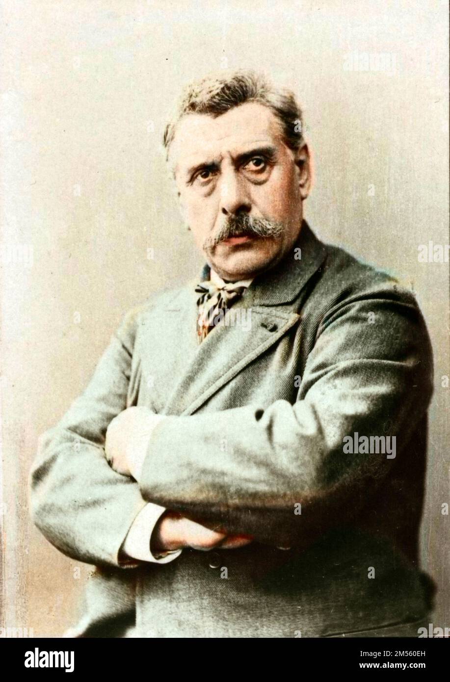 Portrait de Jean Joseph Alexandre Falguiere (1831-1900), professeur de ...